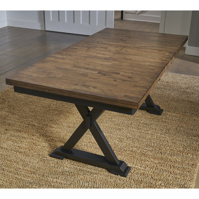 Laurel Foundry Modern Farmhouse Suki Butterfly Leaf Rubberwood Solid Wood Dining Table Reviews Wayfair